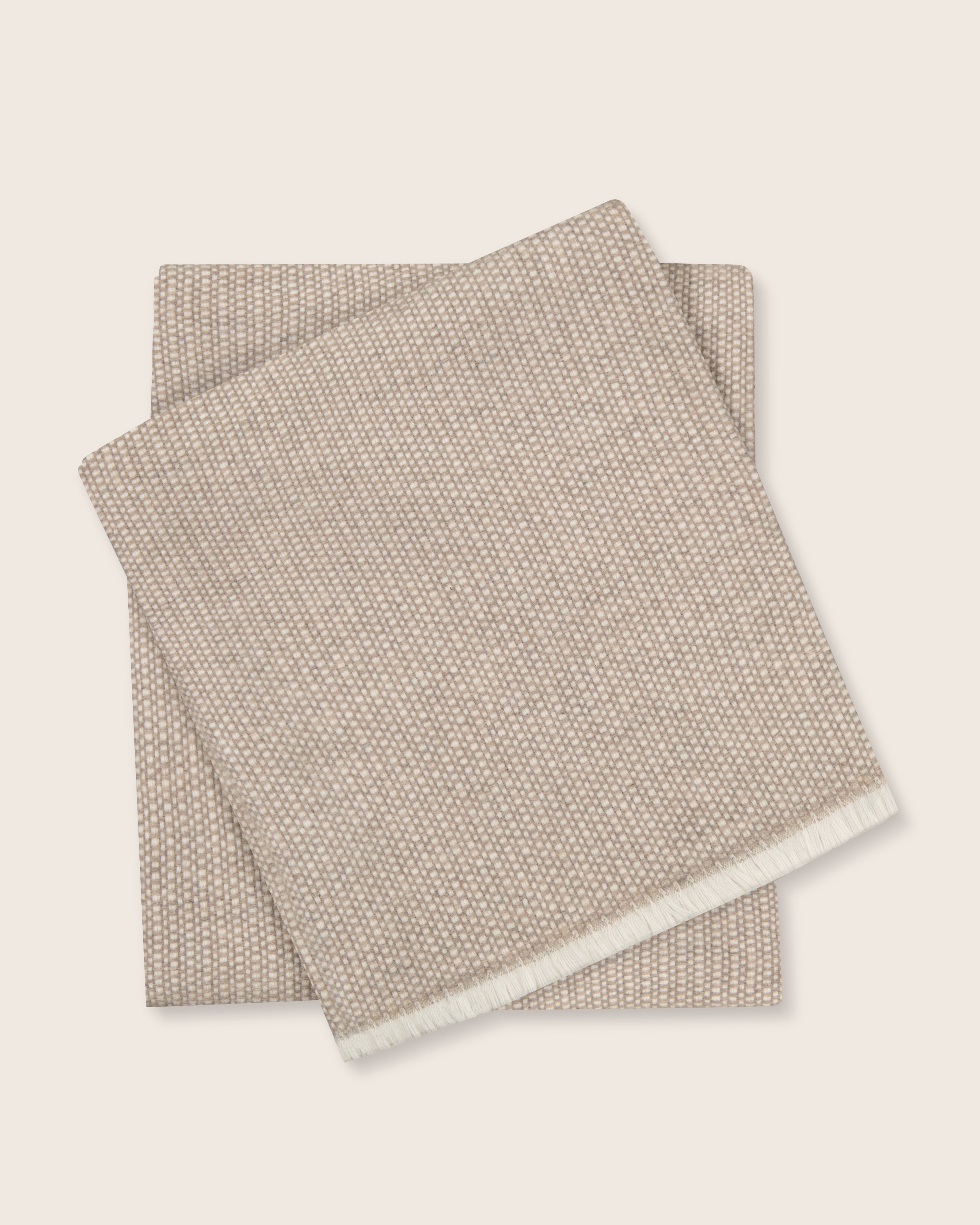 Two-Tone Basketweave Cashmere Throw | Sofia Cashmere – SofiaCashmere